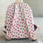Rose Canvas Backpack on Luulla